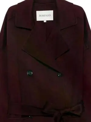 Eric Bompard Double-breasted Belted Coat