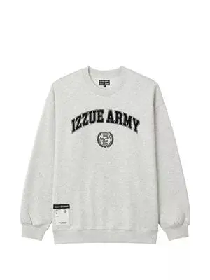 Izzue Logo-print Sweatshirt - Grey