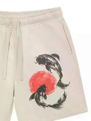 MELT Graphic-print Drawstring Shorts