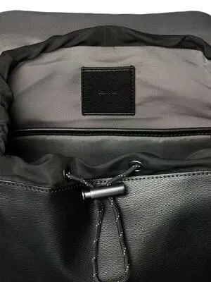 Calvin Klein Emblem Buckle-fastening Drawstring Backpack