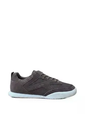Calvin Klein Kayla Mesh-panelled Logo-print Sneakers - Brown