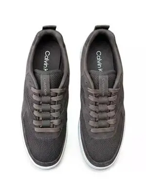 Calvin Klein Kayla Mesh-panelled Logo-print Sneakers