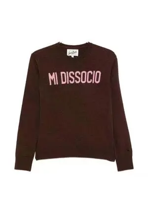 MC2 SAINT BARTH New Queen Intarsia-knit Sweater - Brown