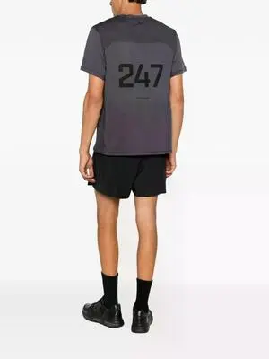REPRESENT 247 Mesh-panel T-shirt