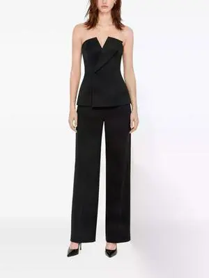 P.a.r.o.s.h Strapless Double-breasted Top