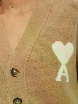 AMI Paris De Coeur Cardigan