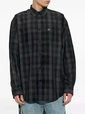 Vetements Checked Button-down Shirt