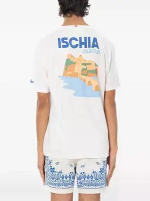 MC2 SAINT BARTH Portland T-shirt With La Plage Print
