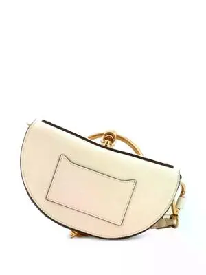 Chloé Nile Leather Mini Crossbody Bag - Neutrals