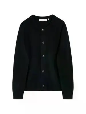 SUNFLOWER Moon Wool Cardigan - Black