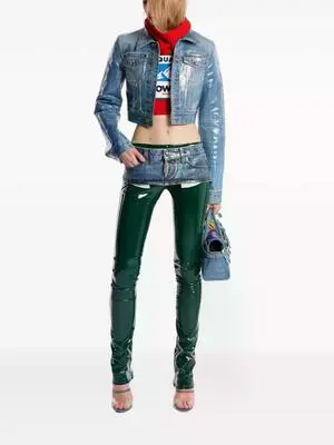 Dsquared2 Skiers Wet Tight Trousers