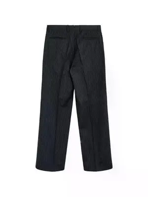 SUNFLOWER Bridge Pinstripe Trousers - Grey