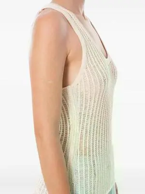 CYCLE Nia Open-knit Tank Top