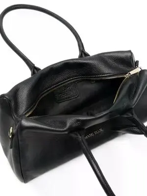 MARC ELLIS Bilbao Grainy Leather Shoulder Bag - Black