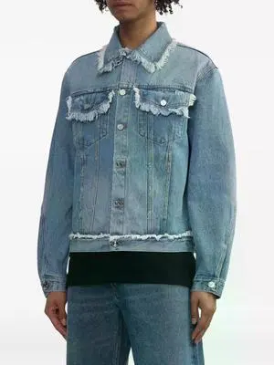 Séfr Frayed Denim Jacket