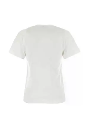 Play Comme Des Garcon Heart-patch T-shirt - White