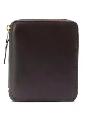 Comme Des Garçons Leather Wallet - Brown