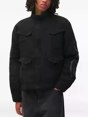 ARTE ANTWERP Graphic-print High-neck Jacket