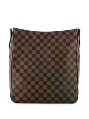 LOUIS VUITTON Looping Handbag Damier Gm Shoulder Bag - Brown