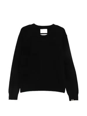 Extreme Cashmere Bis Crew-neck Cashmere Sweater - Black