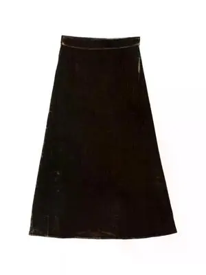 JCSOPHIE Pirouette Velvet Maxi Skirt