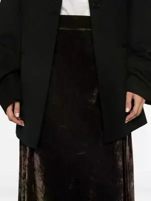 JCSOPHIE Pirouette Velvet Maxi Skirt