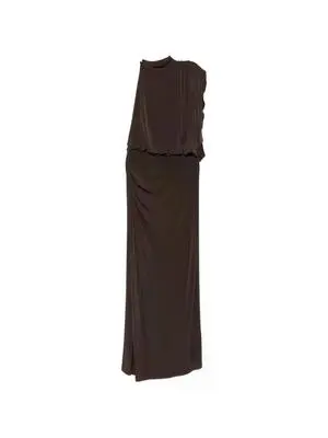 RAME One-shoulder Draped Maxi Dress