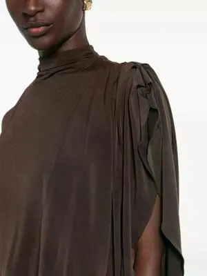 RAME One-shoulder Draped Maxi Dress