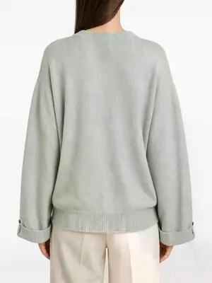 Brunello Cucinelli Cashmere Dropped-shoulder Sweater