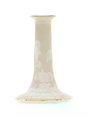 GINORI 1735 Oriente Italiano Meringa Porcelain Candle Holders - Neutrals