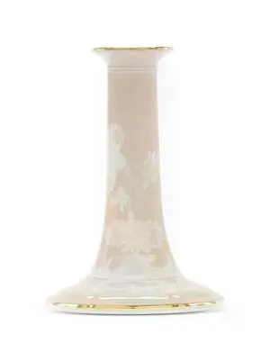 GINORI 1735 Oriente Italiano Meringa Porcelain Candle Holders - Neutrals