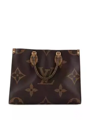 LOUIS VUITTON Onthego Reverse Monogram Giant Mm Tote Bag - Brown