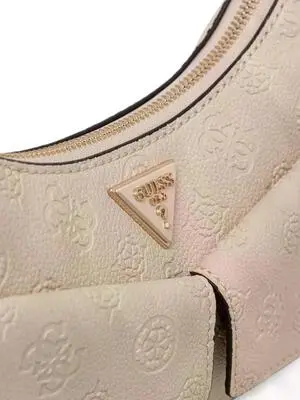 Guess Logo-embossed Flap-pockets Shoulder Bag