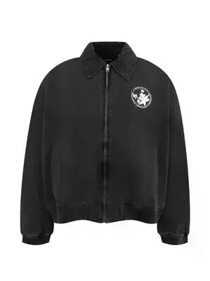 NAHMIAS Youth Enrichment Graphic-print Jacket - Black