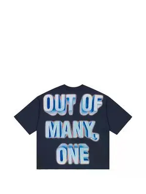 GODSPEED Mask Off Graphic-print T-shirt - Blue