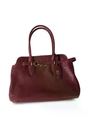 Miu Miu Aventure Nappa Leather Bag