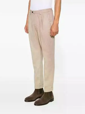 DEVORE INCIPIT Pleated Wool Trousers