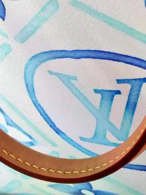 LOUIS VUITTON Onthego Monogram Tiles The Pool Mm Tote Bag