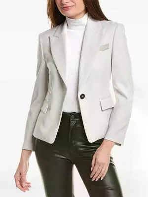 Brunello Cucinelli Single-breasted Tailored Blazer - Neutrals