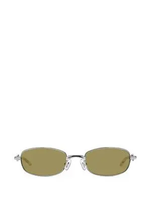 GENTLE MONSTER Mori Square-frame Sunglasses - Silver