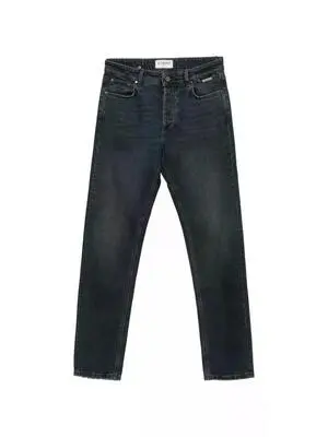 Iceberg Logo-plaque Straight-leg Jeans - Blue