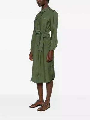 MAISON123 Button-up Midi Dress