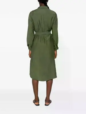 MAISON123 Button-up Midi Dress