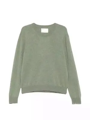 Extreme Cashmere Bis Crew-neck Ribbed-trim Sweater - Green