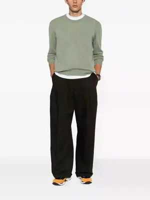 Extreme Cashmere Bis Crew-neck Ribbed-trim Sweater