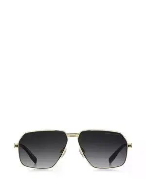 Marc Jacobs Geometric-frame Sunglasses - Gold
