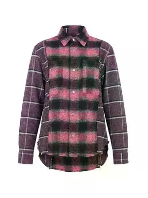 HAIKURE Arno Check Shirt - Pink