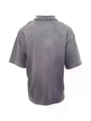 Mihara Yasuhiro Sun-faded Like Collared T-shirt
