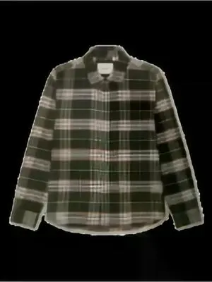 LES DEUX Check-pattern Cotton Shirt