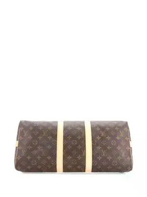 LOUIS VUITTON Keepall Bandouliere Bag Monogram Canvas 45 Travel Bag - Brown